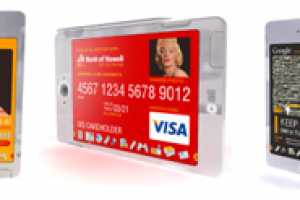 Future Phone with Integrated Credit Card and Media Player: