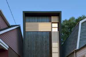 Modest Rectangular Homes : shaft house