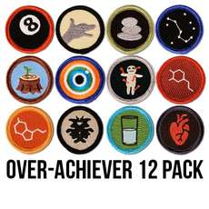 Rewarding Grownup Emblems : Merit Badge For Adults