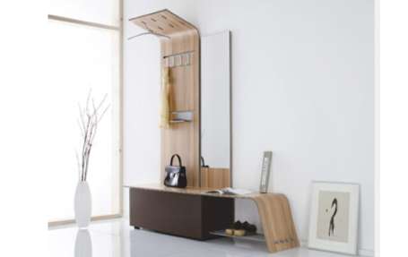 Sculptural Storage Systems : Sunbrock Elli Foyer Furniture