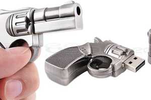 Weaponized Memory Sticks : S W Revolver USB