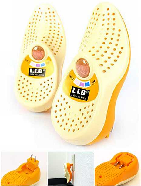 Eco Shoes Dryer: Battery-Powered Sweat Eliminator