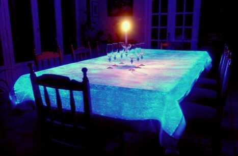 High Tech Tablecloths: LumiGram For Dazzling Dinners