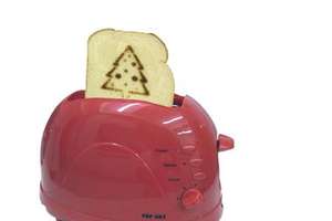 Holiday Toast Brander: Pop Art Toaster Updated for Christmas Toast