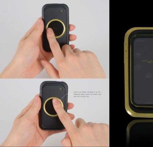 Scroll Wheel Smartphones : Echo Spin concept phone