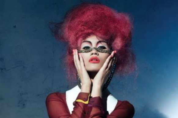 Fiery Fru-Fru Updos : Ming Xi Style Magazine