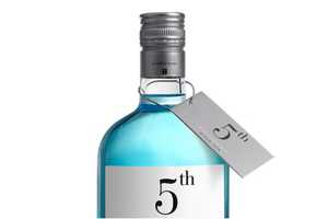 Numeric Liquor Labeling : 5th Distilled Gin Packaging