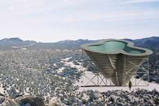 Man-Made Oasis Sculptures : Yucca Crater