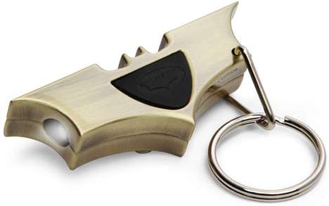 Vigilante Symbol Torches : Batman Light Signal Key Chain