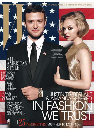 Constitutional Celeb Covers : W Magazine October Issue