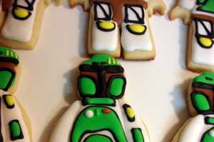 Sugary Sci-Fi Snacks : Boba Fett Sugar Cookies