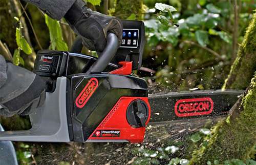 Near Silent Logging Tools OREGON PowerNow Chainsaw