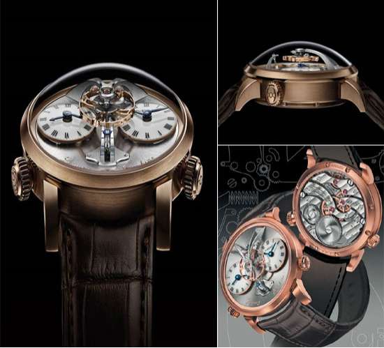 Exquisite Exposed Timepieces : Legacy Machine