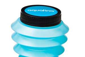 Neon Collapsible Canteens : Aquatina Water Bottle