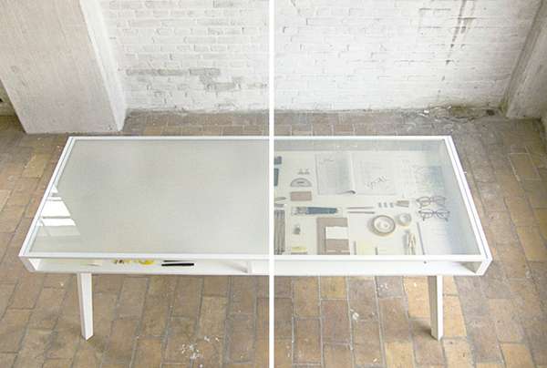Transparent Transforming Desks : Table Table