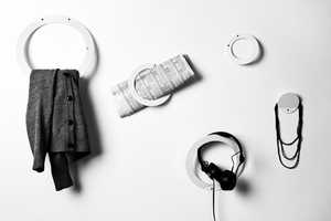 Circular Multi-Purpose Pegs : Leaf by LagstromWiktorsson