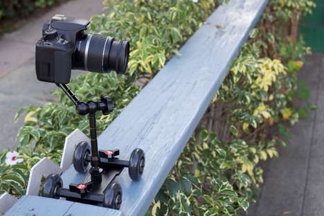 Robotic DSLR Pushcarts : Camera Table Dolly