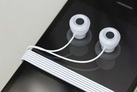 Handy Suctioned Headsets : Octopus Earbuds