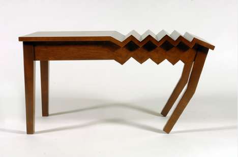 Crumpled Kitchen Tables : Crash Table by Judson Beaumont