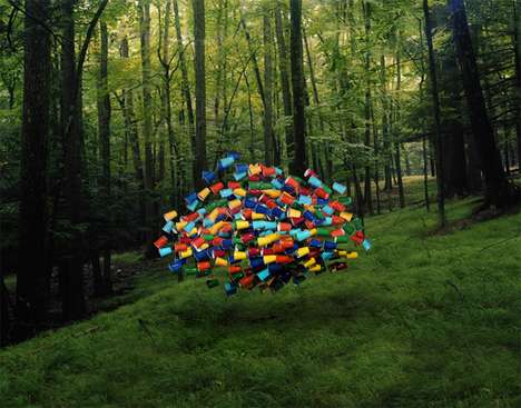 Flocking Object Photography : Swarms by Thomas Jackson