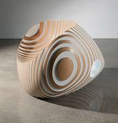 Contemporary Spiralling Seats : Beehive Chair