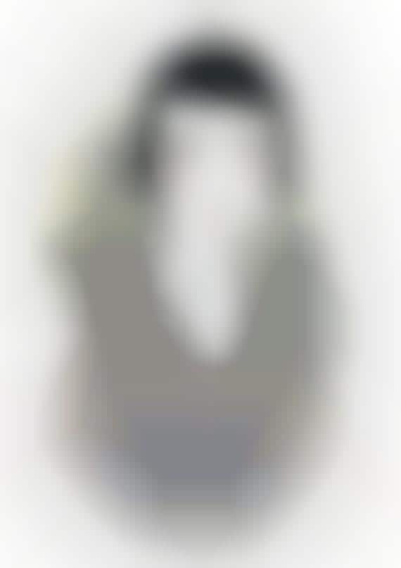 100 Exaggerated Facial Feature Renderings