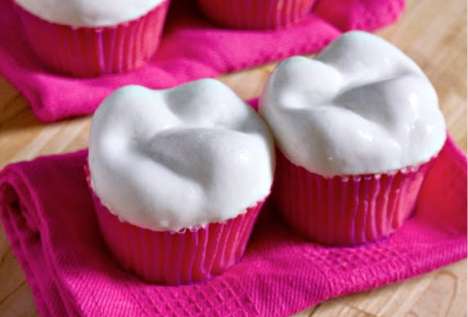 Sweet Tooth Snacks : Molar Cupcakes