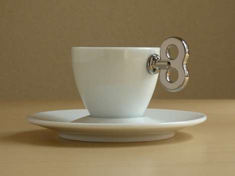 Winsome Wind-Up Mugs : Power for Brain