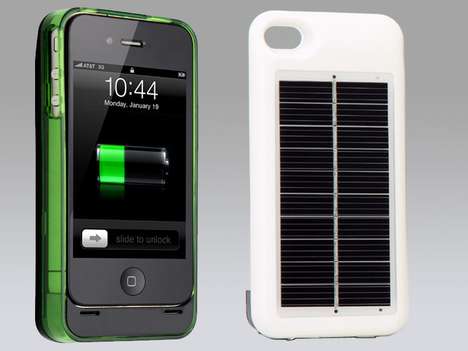 Solar-Charging Cases : Monster Watts Hybrid Solar Case