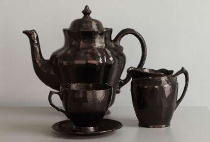 3D Printed Tea Sets : Glitch Reality II