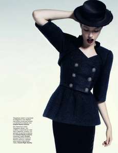 Retro Ladylike Looks : Hailey Clauson for Vogue Russia