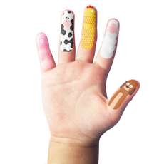 Adorable Appendage Tattoos : Finger Farm and Finger Fairytale