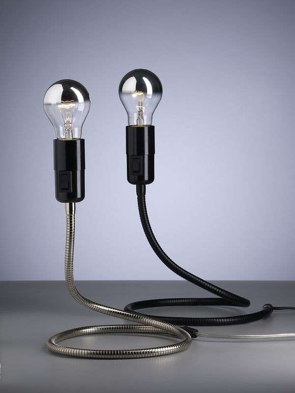Simple Squiggle Lighting: The LWS Lightworm 02 Lamp is Featherweight ...