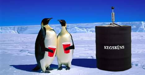 Insulated Keg Coolers: The Neoprene KegSkin Keeps Beer Ice-Cold and