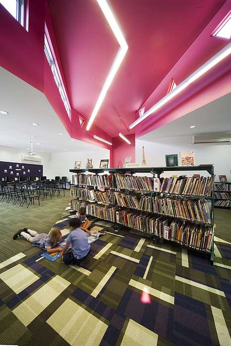 Non-Linear Libraries: The Sacred Heart Primary School Library by Suters ...