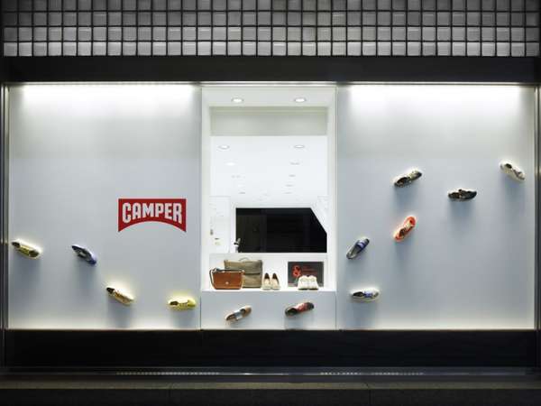 Shoe-Branded Store Fronts : camper osaka shop