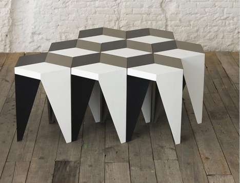 Modular Rhombus Tables : alvaro catalan de ocon