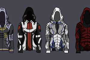 Custom Game Character Sweaters : Mass Effect Hoodie Project