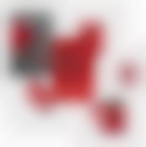 Red Paper Portraits : Filled Field