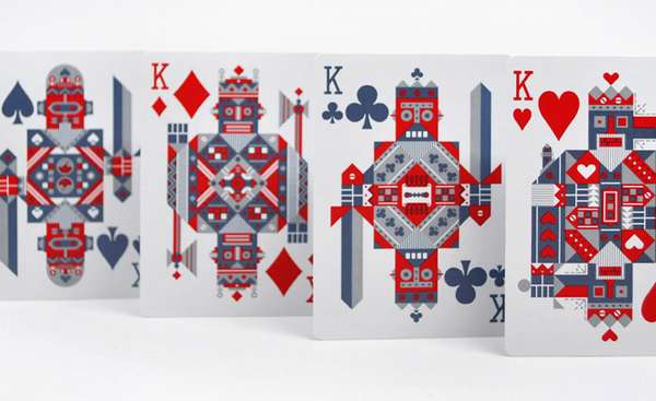 Dorky Droid Decks : theory 11 robocycle playing cards