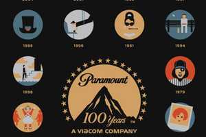 Celebratory Iconic Movie Posters : 100 years of paramount pictures