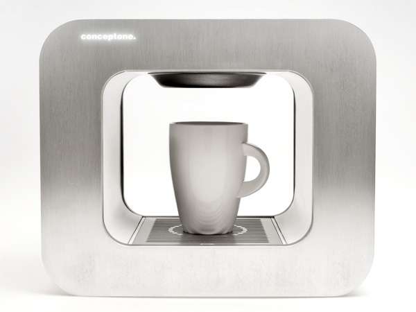 Futuristic Framed Brewers : conceptone sc1 coffee machine