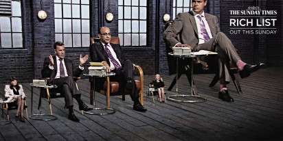 Giant Mogul Ads : The Sunday Times Rich List: