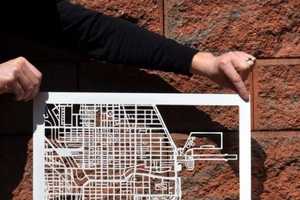 Complicated Cut-Out Maps : karen o leary