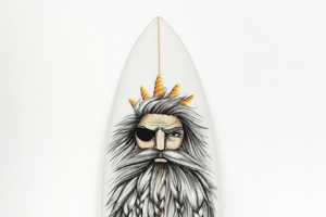 Greek God Surfboards : Daniela Garreton 'Poseidon'