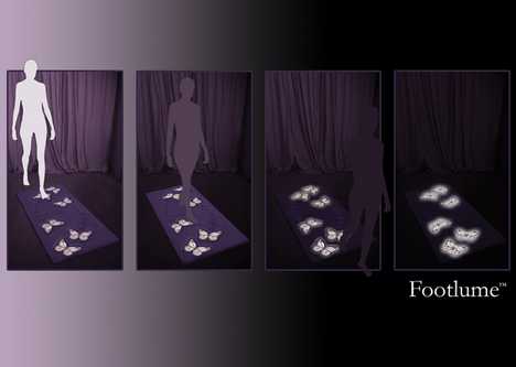 Interactive Glowing Rugs: High Tech Flooring