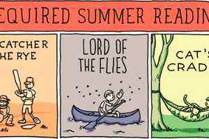 Seasonal Literature Illustrations : Required Summer Reading Comic