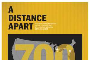 Relationship Record Diagrams : a distance apart infographic