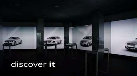 Interactive Digital Showrooms : audi city