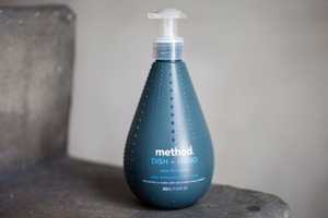 Upcycled Waste Soap Bottles : method packaging